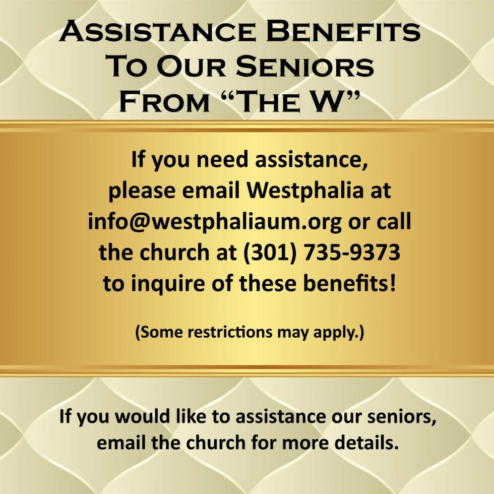 Upcoming Events - Westphalia United Methodist Church