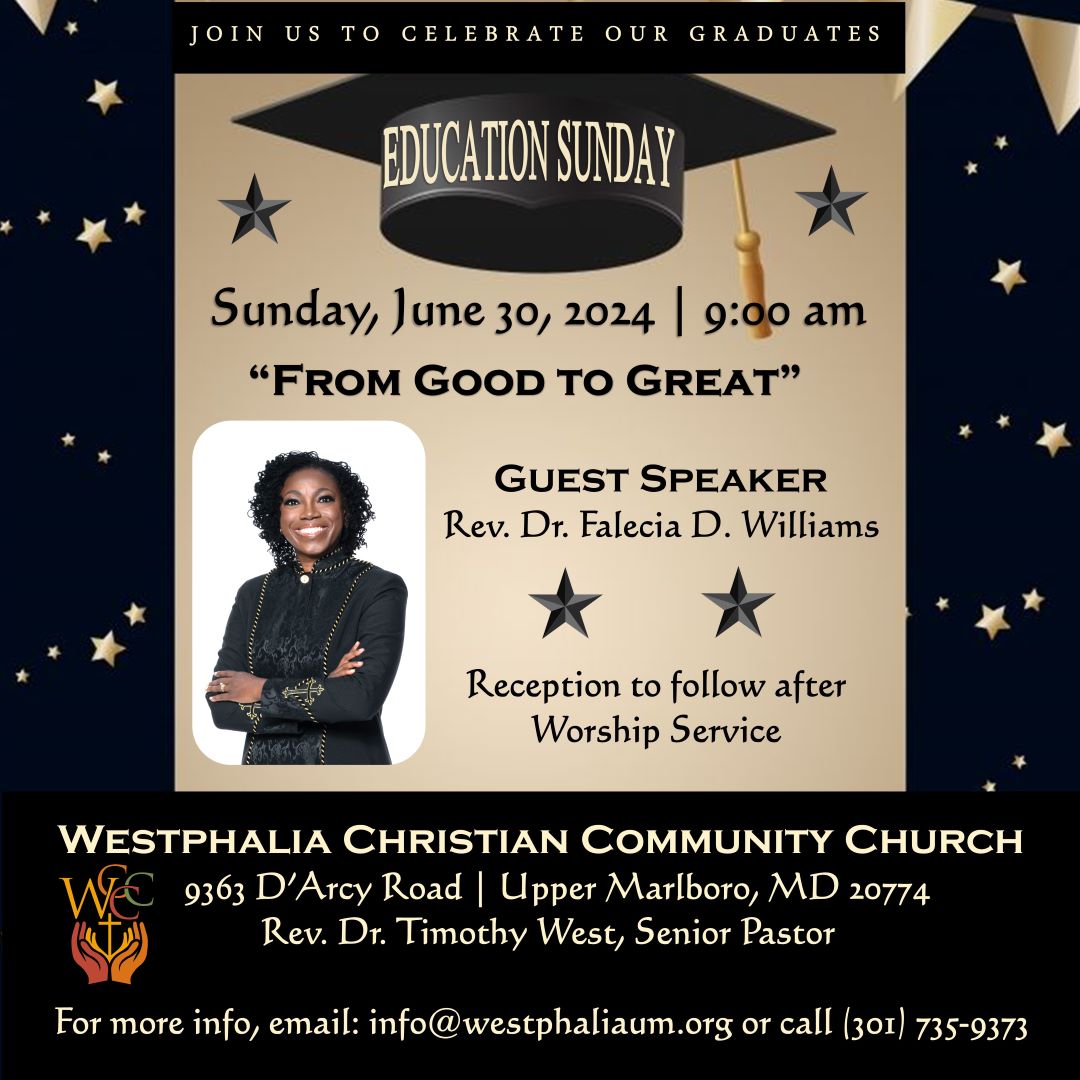 Upcoming Events - Westphalia United Methodist Church